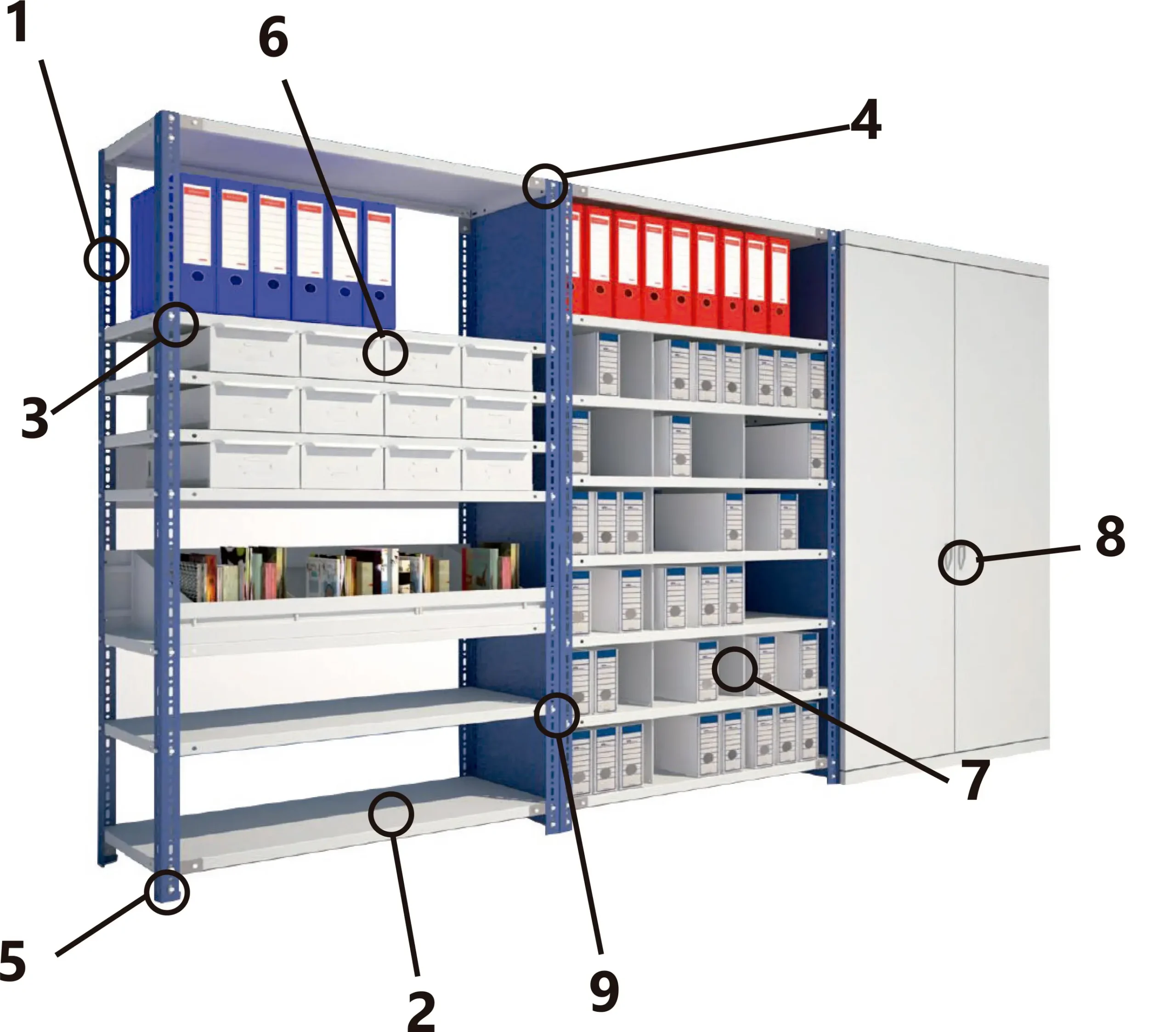 Slotted Angle Shelving | Kimer